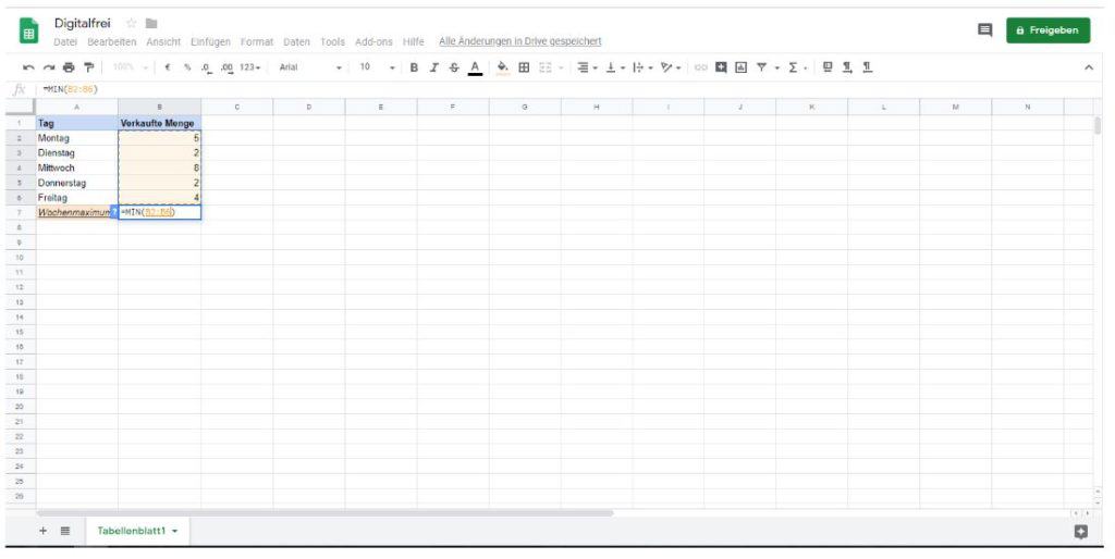 Google Tabellen-Die ultimative Anleitung -Tipps für Beginner bis zum Profi!