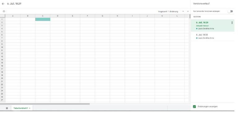 Google Tabellen-Die ultimative Anleitung -Tipps für Beginner bis zum Profi!