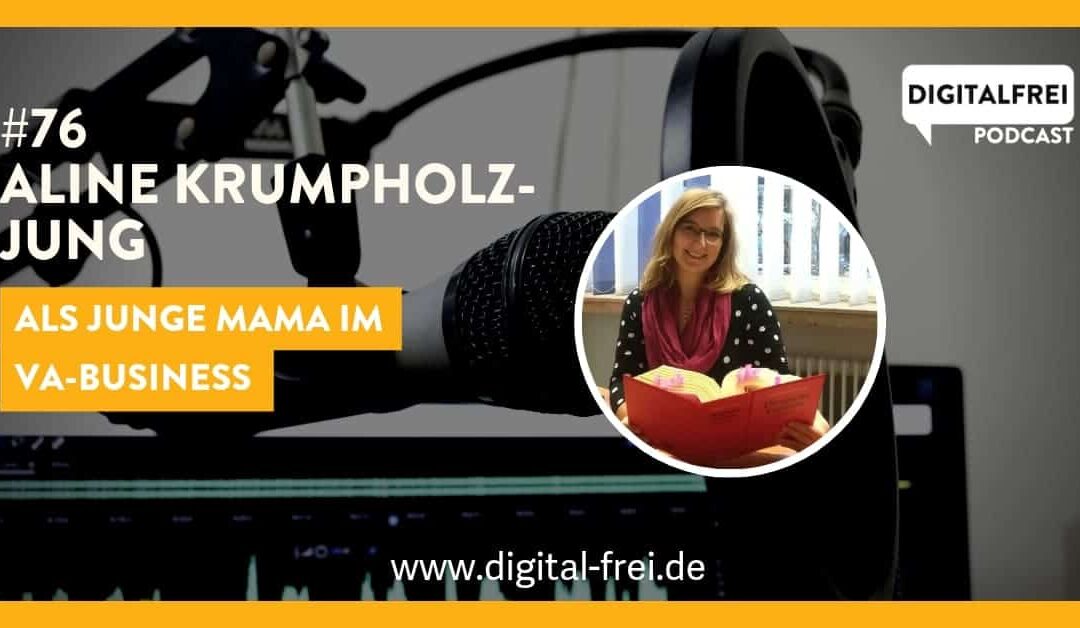 Aline Krumpholz im Digitalfrei Podcast Aline Krumpholz im Digitalfrei Podcast